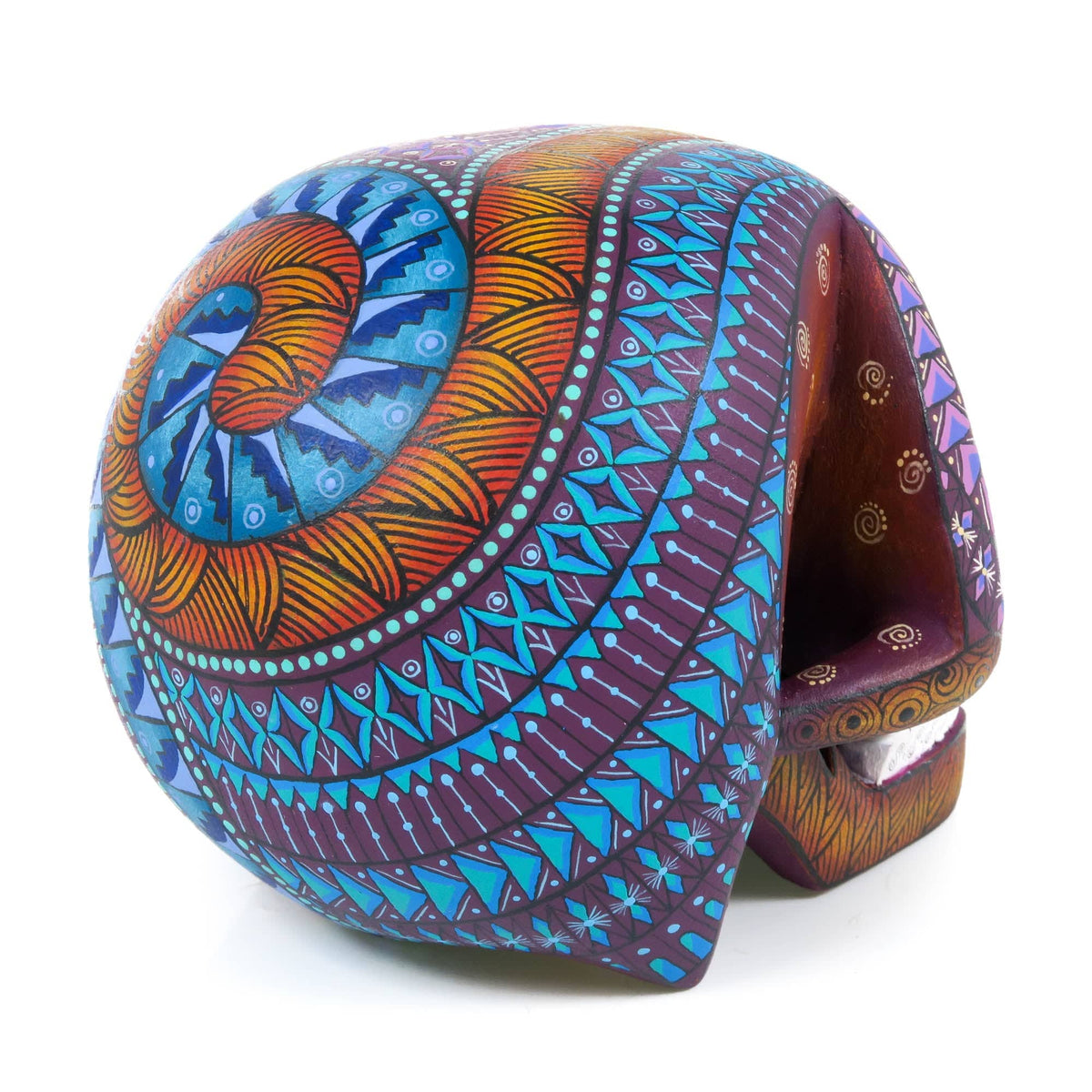 Day of The Dead Skull - Oaxacan Alebrije Wood Carving – VivaMexico.com ...