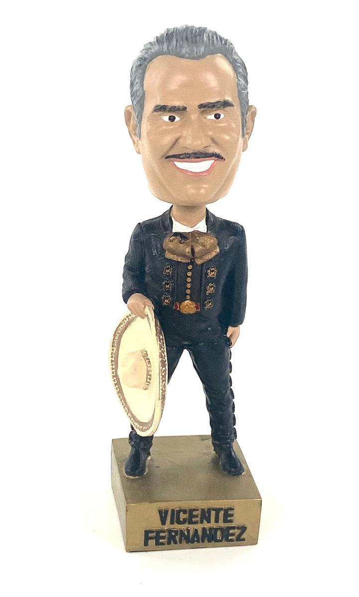 Vicente Fernandez Chente Charro Mariachi El Rey Collectible Bobblehead ...