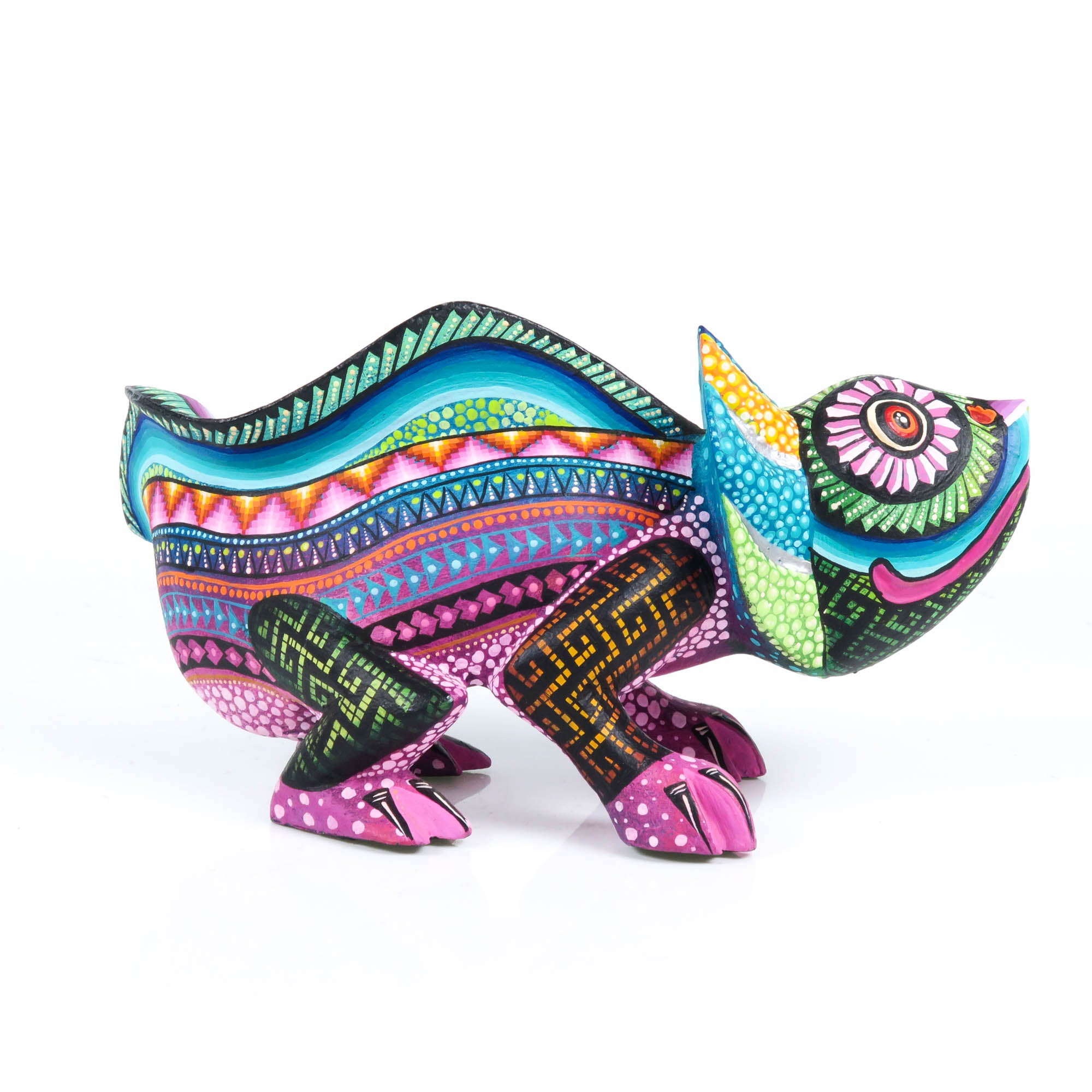 Axolotl - Oaxacan Alebrije Wood Carving – VivaMexico.com - Mexican Art