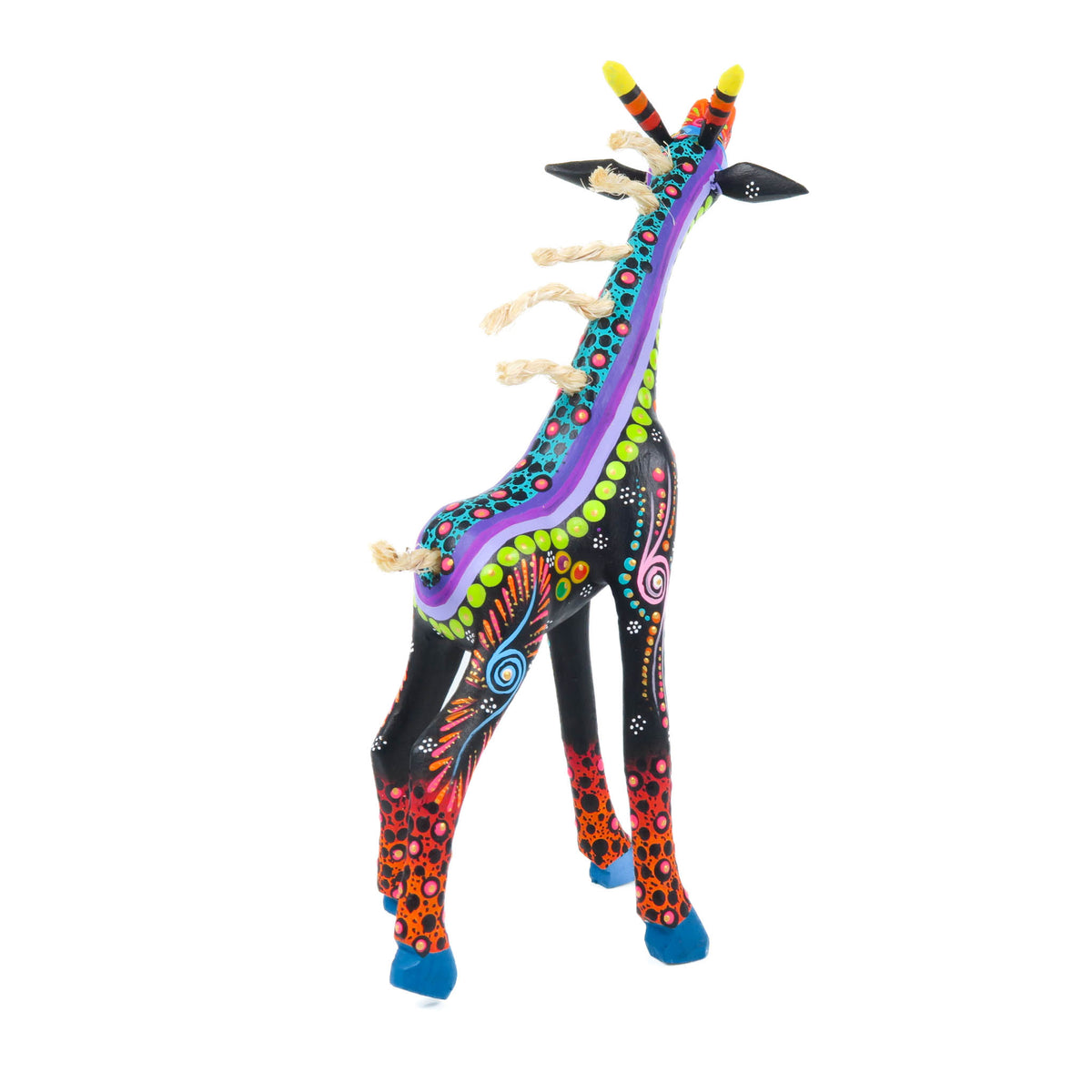 Giraffe - Oaxacan Alebrije Wood Carving – VivaMexico.com - Mexican Art