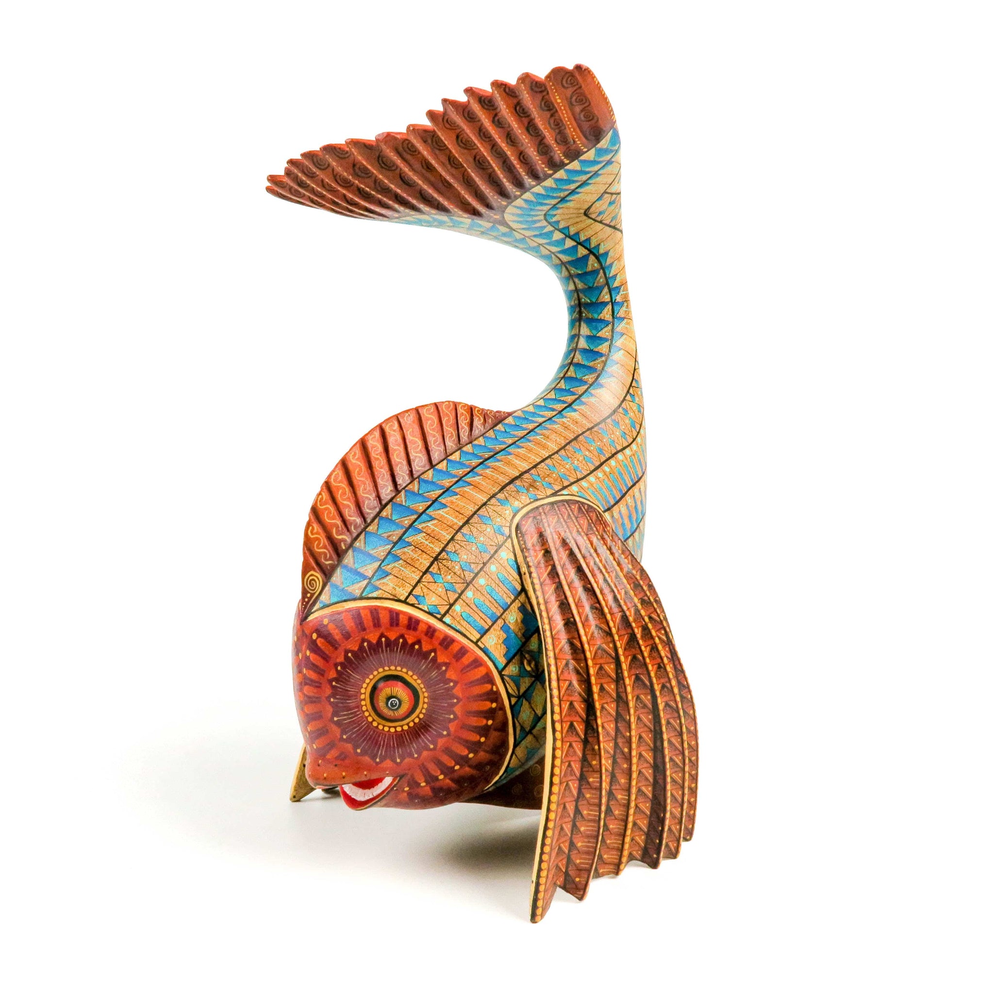 Beautiful Fish - Oaxacan Alebrije Wood Carving – VivaMexico.com ...
