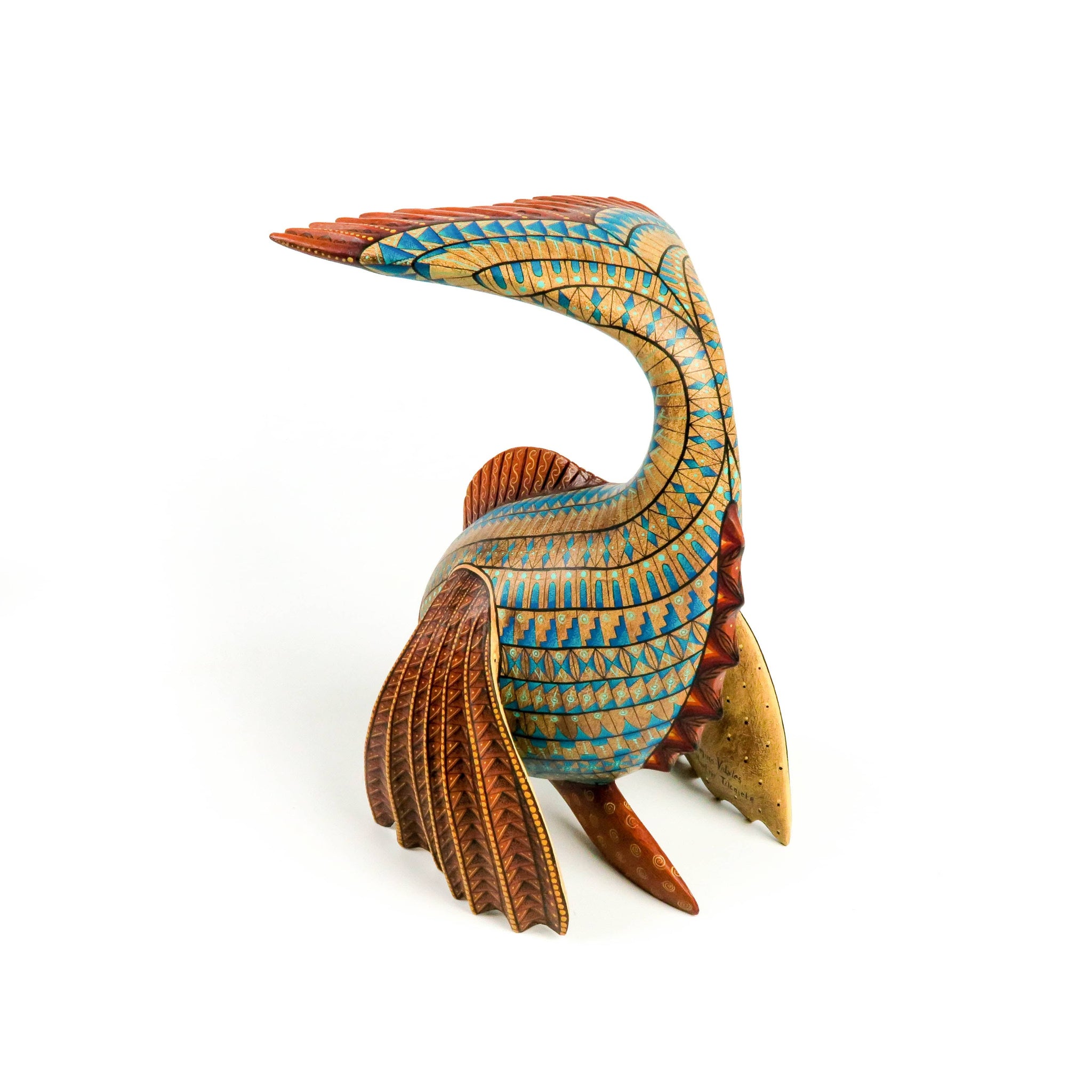 Beautiful Fish - Oaxacan Alebrije Wood Carving – VivaMexico.com ...