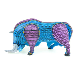 Charging Bull Masterpiece Oaxacan Alebrije Wood Carving – VivaMexico ...