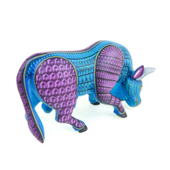 Charging Bull Masterpiece Oaxacan Alebrije Wood Carving – VivaMexico ...