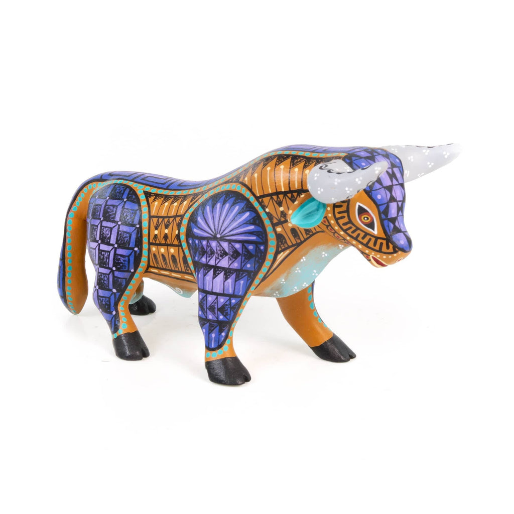 Charging Bull - Oaxacan Alebrije Wood Carving – VivaMexico.com ...