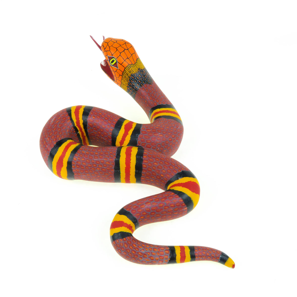 Coral Snake - Oaxacan Alebrije Wood Carving - Damian & Beatriz Morales ...