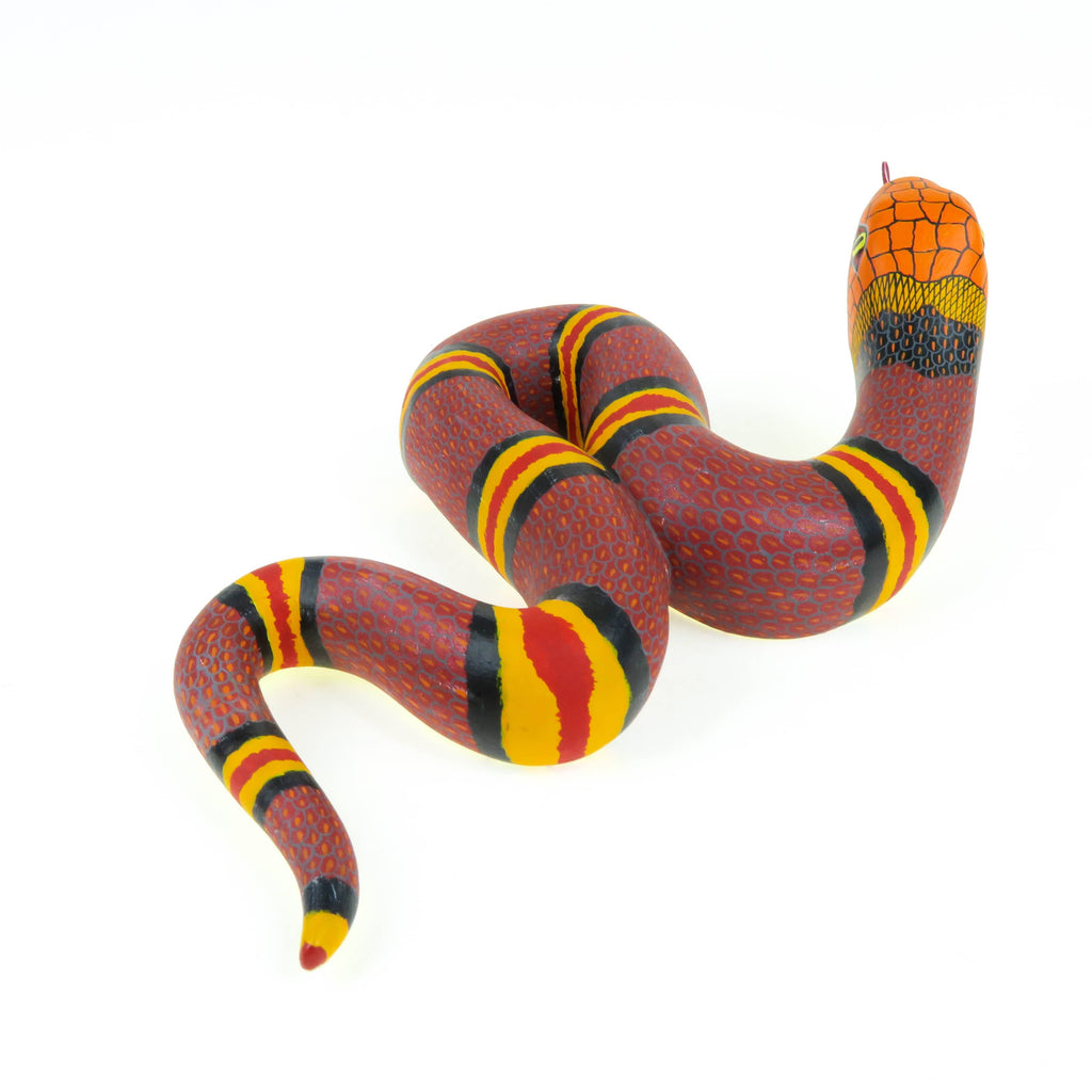 Coral Snake - Oaxacan Alebrije Wood Carving - Damian & Beatriz Morales ...