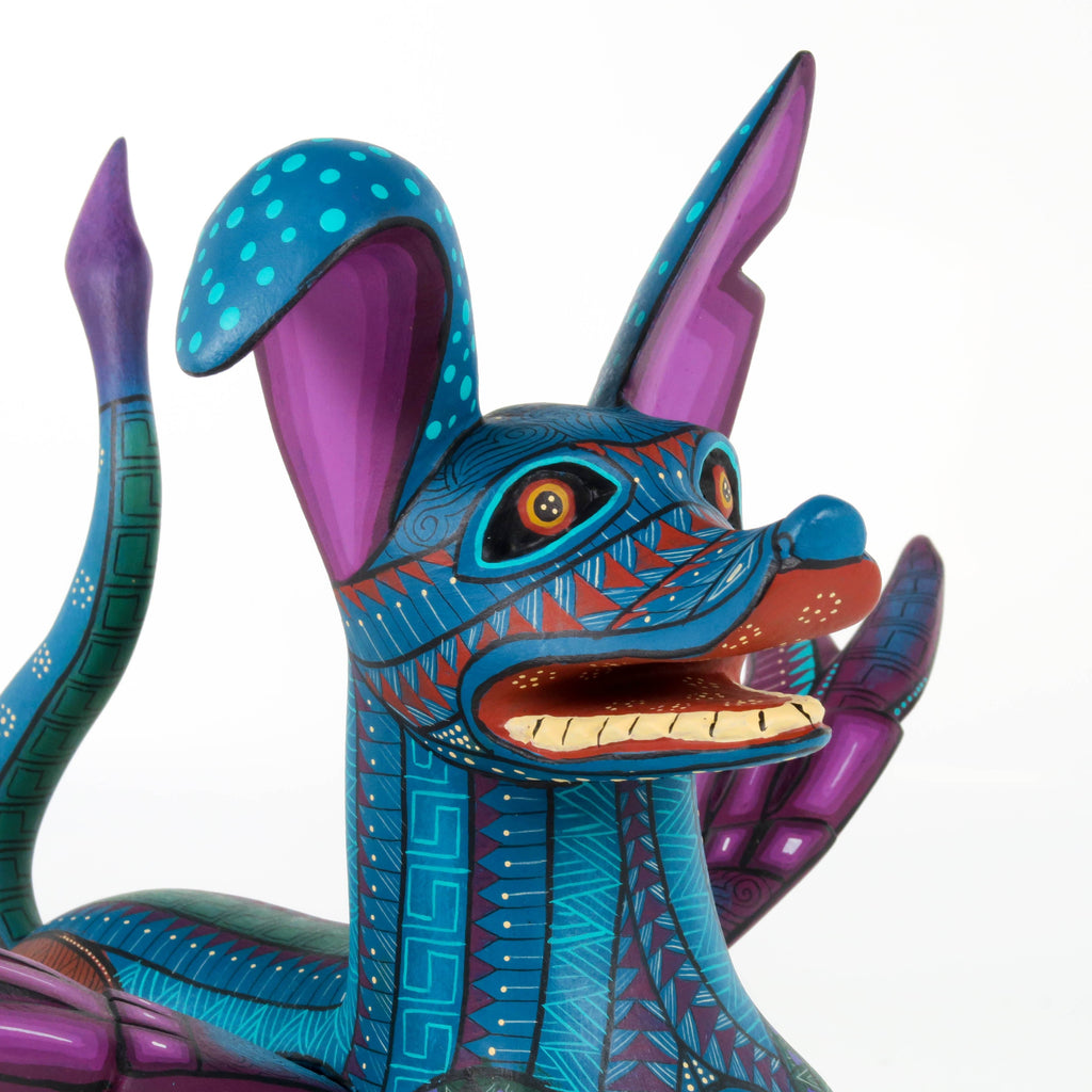 Dante Winged Dog - Oaxacan Alebrije Wood Carving – VivaMexico.com ...