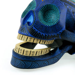Day of The Dead Skull - Oaxacan Alebrije Wood Carving – VivaMexico.com ...