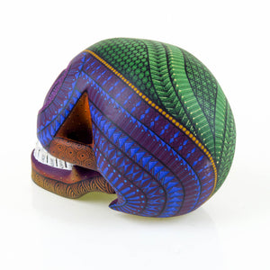 Day of The Dead Skull - Oaxacan Alebrije Wood Carving – VivaMexico.com ...