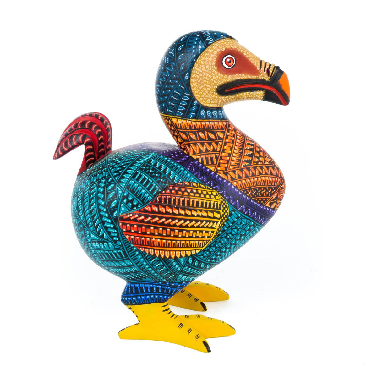 Dodo Bird - Oaxacan Alebrije Wood Carving – VivaMexico.com - Mexican Art