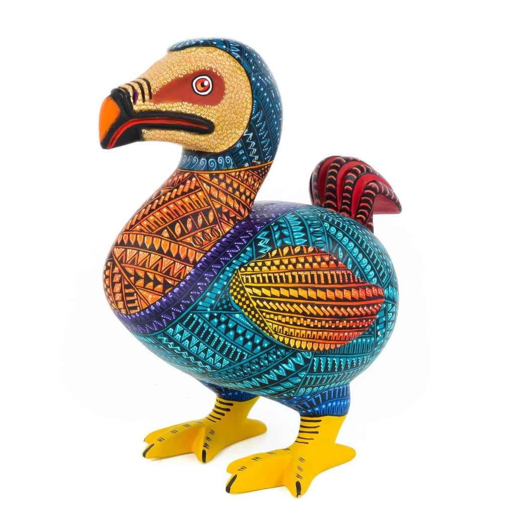 Dodo Bird - Oaxacan Alebrije Wood Carving – VivaMexico.com - Mexican Art