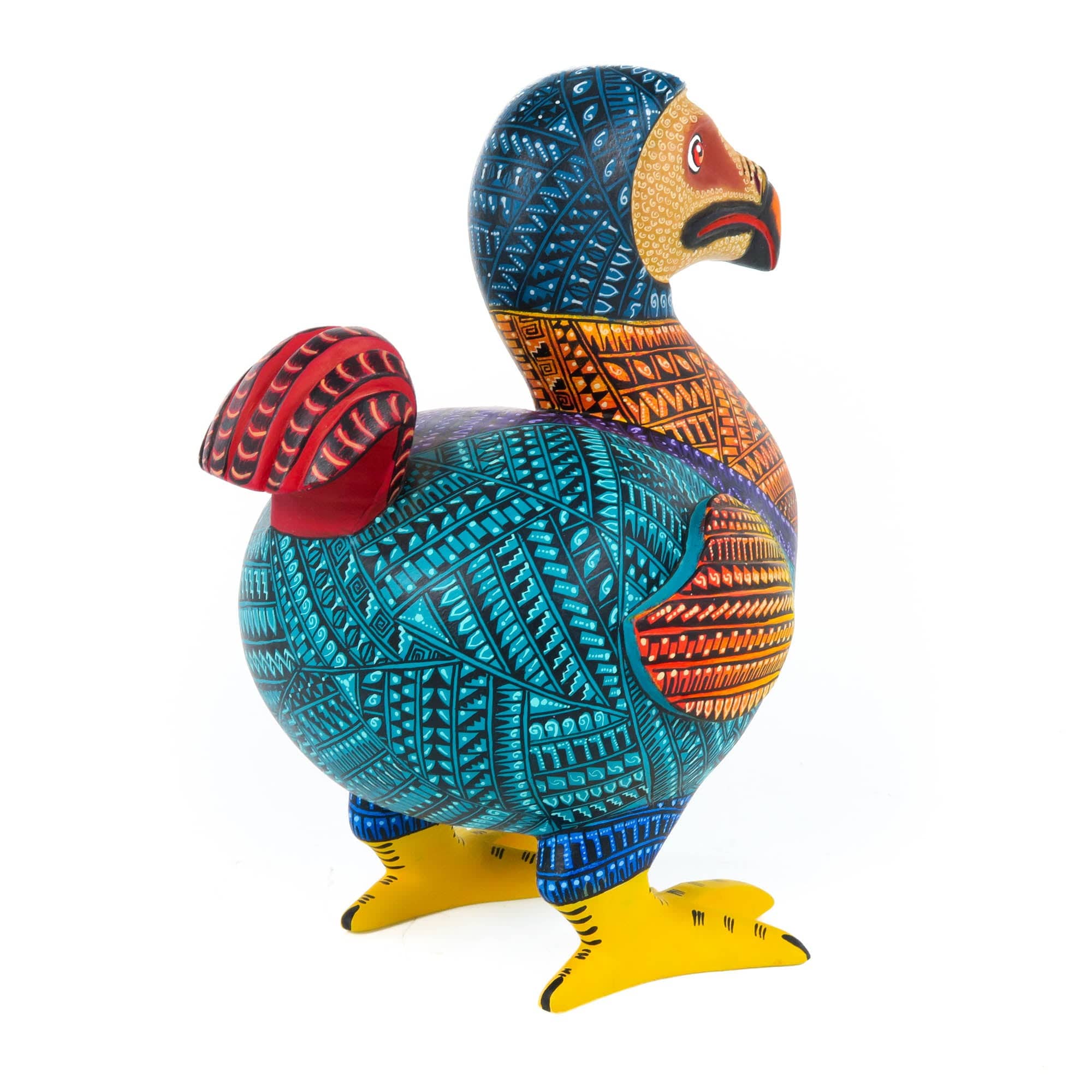 Dodo Bird - Oaxacan Alebrije Wood Carving – VivaMexico.com - Mexican Art