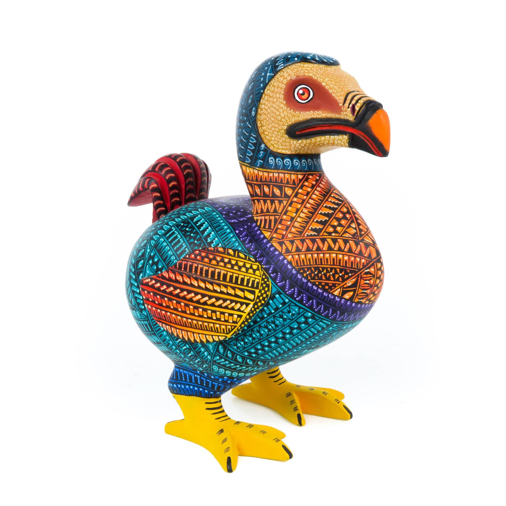 Dodo Bird - Oaxacan Alebrije Wood Carving – VivaMexico.com - Mexican Art