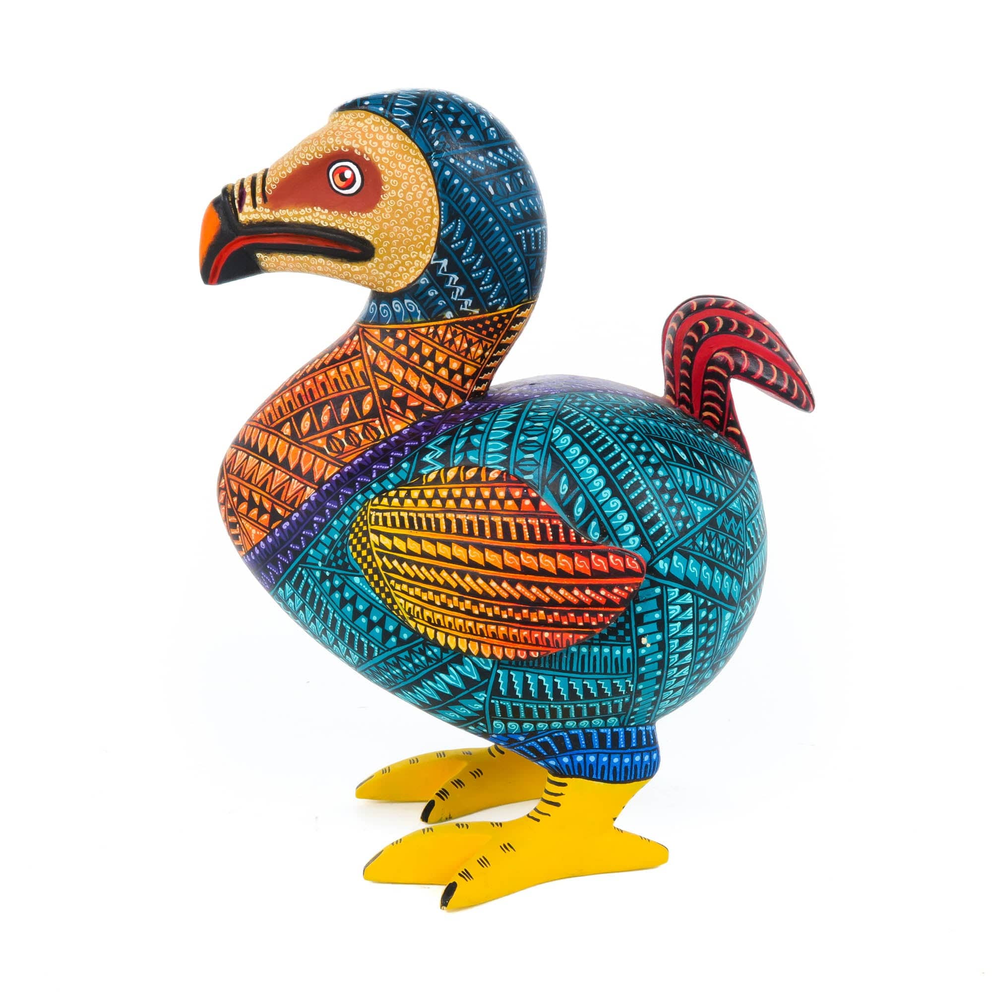 Dodo Bird - Oaxacan Alebrije Wood Carving – VivaMexico.com - Mexican Art