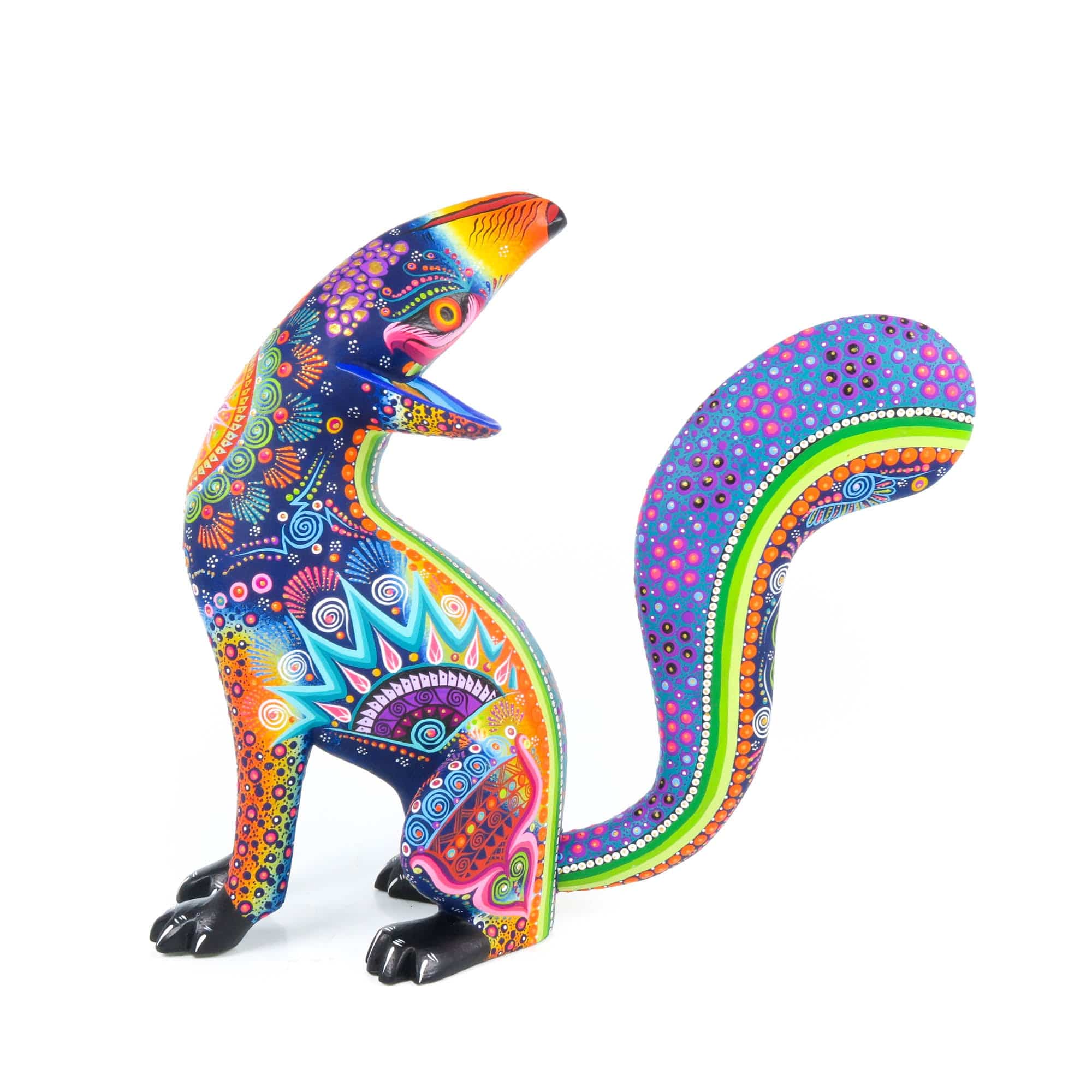 Exceptional Coyote - Oaxacan Alebrije Wood Carving – VivaMexico.com ...