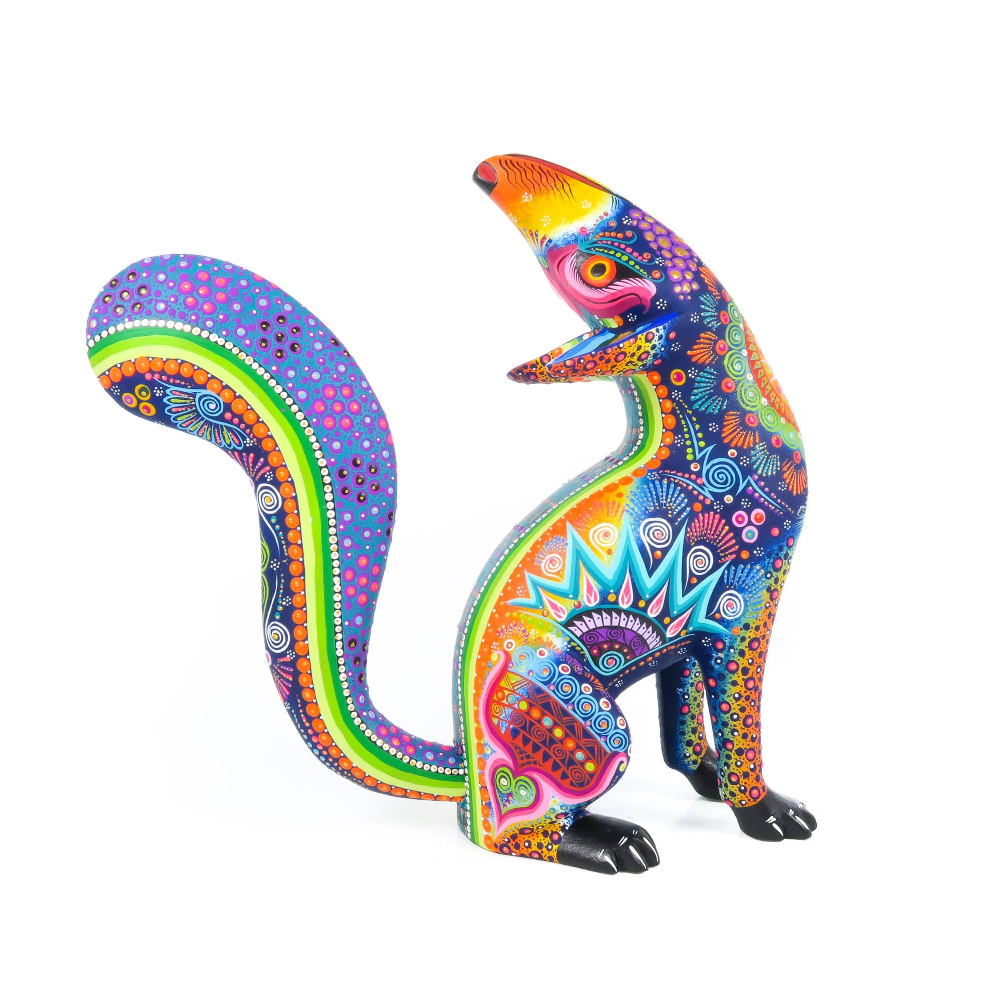 Exceptional Coyote - Oaxacan Alebrije Wood Carving – VivaMexico.com ...