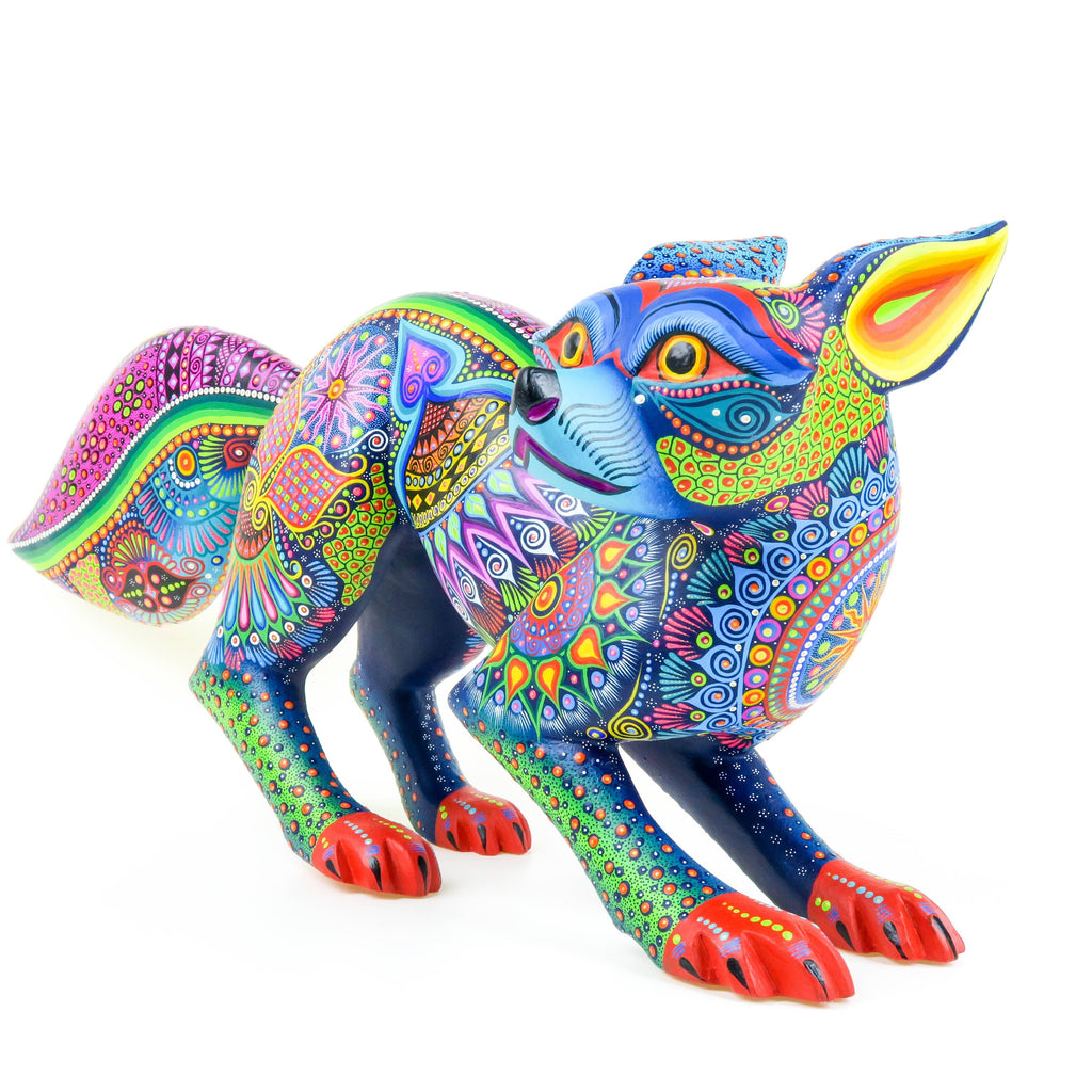 Exceptional Fox - Oaxacan Alebrije Wood Carving – VivaMexico.com ...