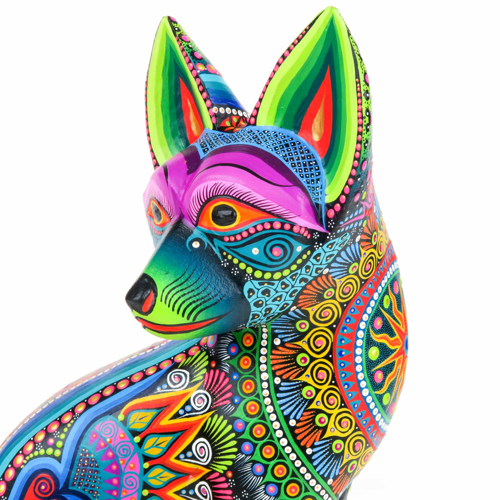 Fabulous Coyote - Oaxacan Alebrije Wood Carving – VivaMexico.com ...