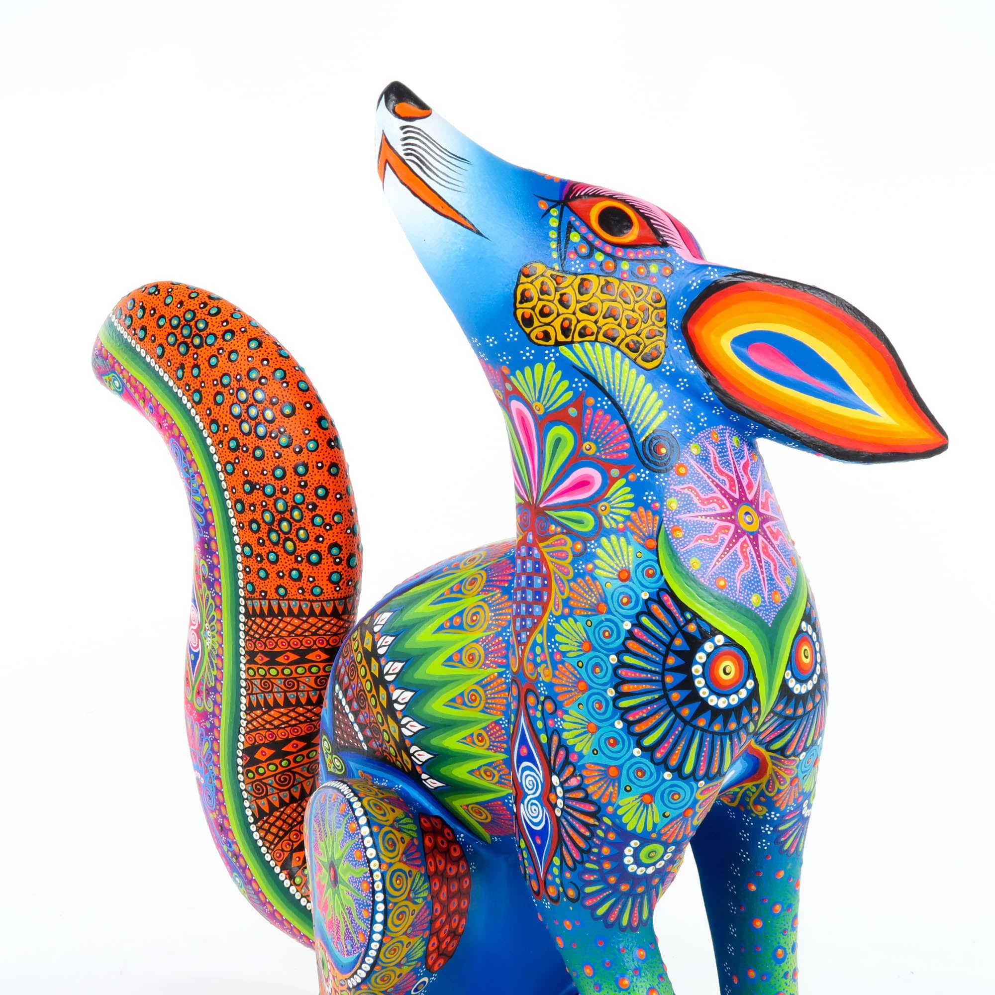Fabulous Coyote - Oaxacan Alebrije Wood Carving – VivaMexico.com ...