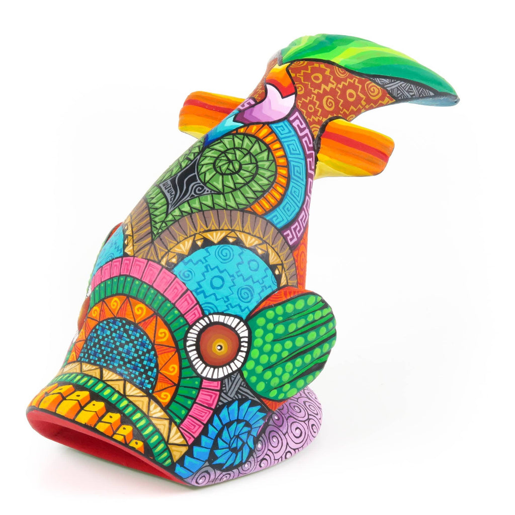 Fabulous Fish - Oaxacan Alebrije Wood Carving – VivaMexico.com ...