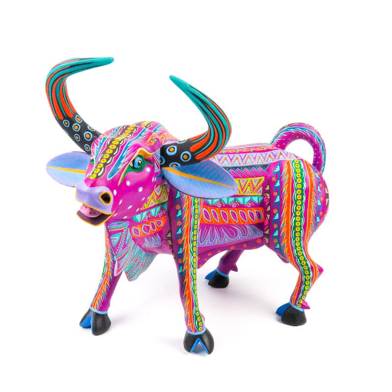Fantastic Bull - Oaxacan Alebrije Wood Carving – VivaMexico.com ...