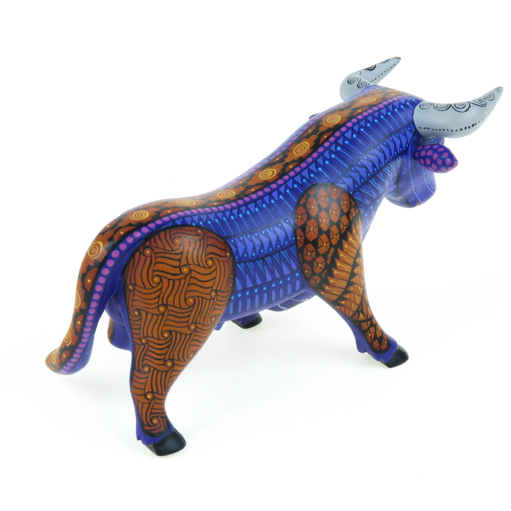 Fantastic Bull - Oaxacan Alebrije Wood Carving – VivaMexico.com ...