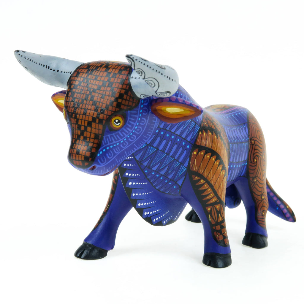 Fantastic Bull - Oaxacan Alebrije Wood Carving – VivaMexico.com ...