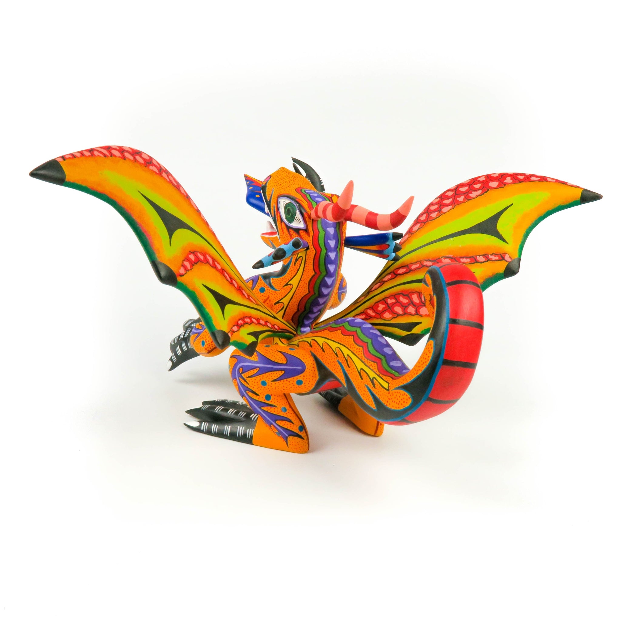 Fantastic Dragon - Oaxacan Alebrije Wood Carving – VivaMexico.com ...