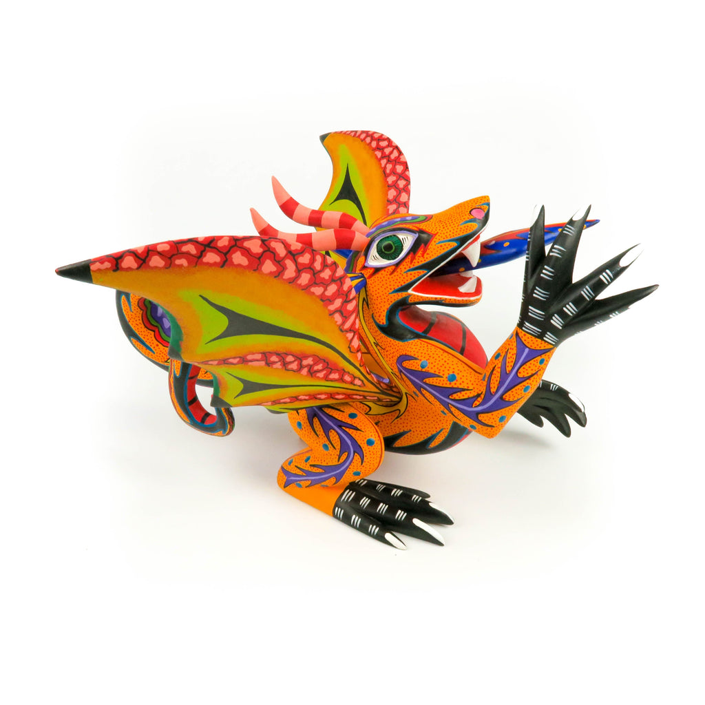Fantastic Dragon - Oaxacan Alebrije Wood Carving – VivaMexico.com ...