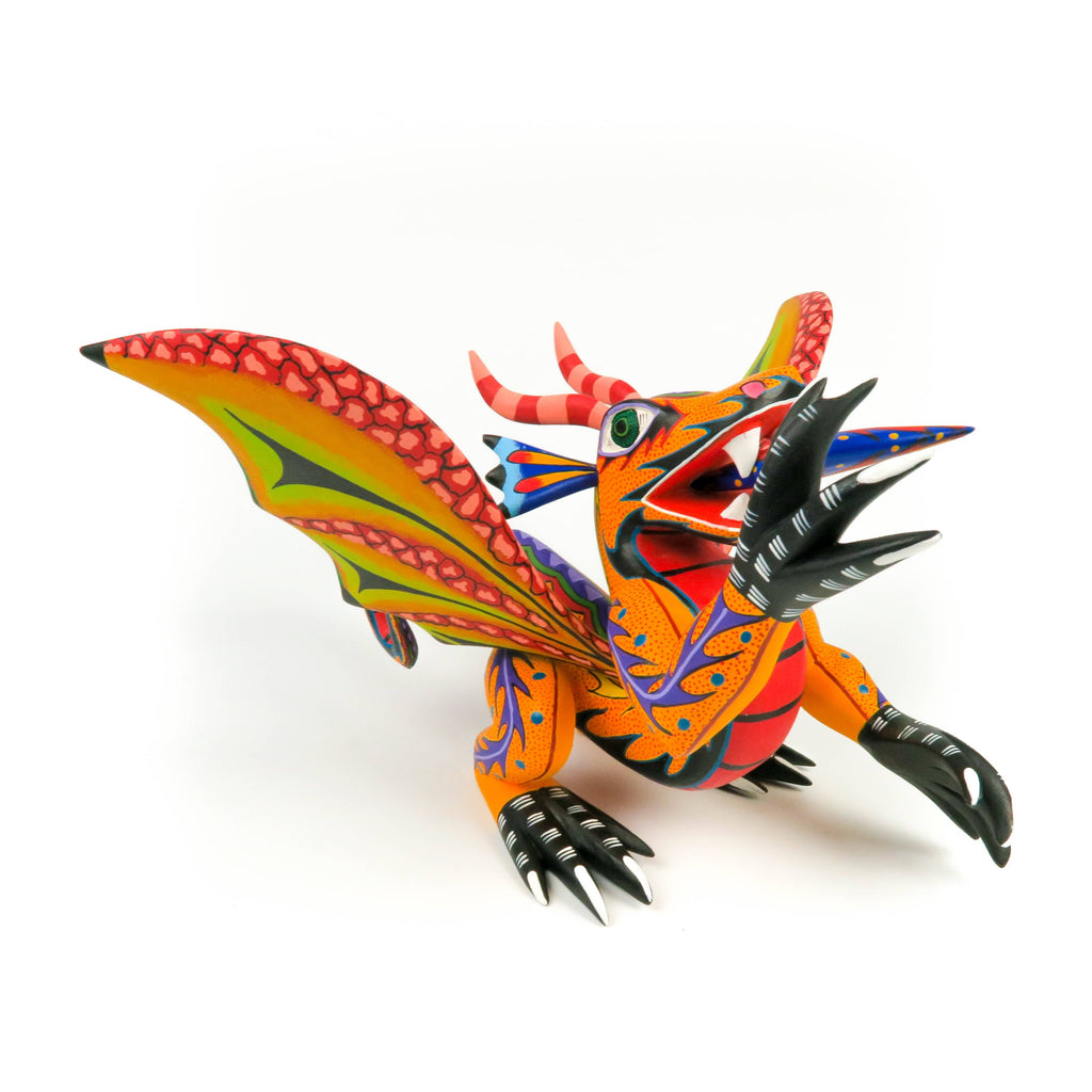 Fantastic Dragon - Oaxacan Alebrije Wood Carving – VivaMexico.com ...