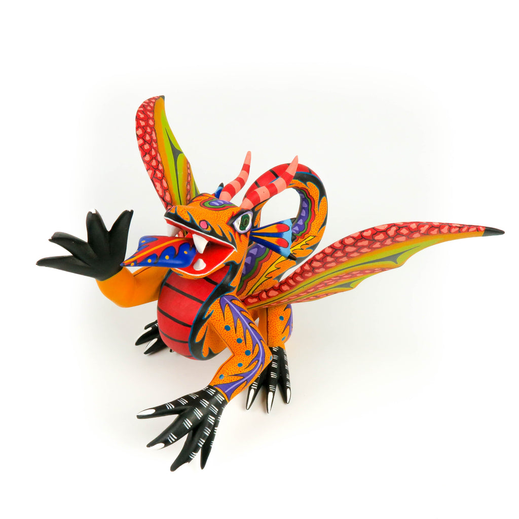 Fantastic Dragon - Oaxacan Alebrije Wood Carving – VivaMexico.com ...