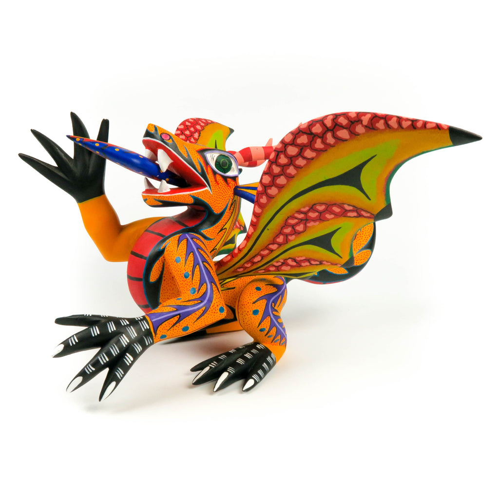 Fantastic Dragon - Oaxacan Alebrije Wood Carving – VivaMexico.com ...