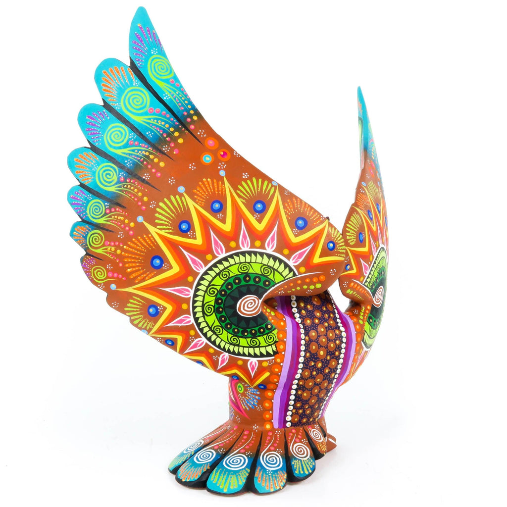 Fantastic Owl - Oaxacan Alebrije Wood carving – VivaMexico.com ...