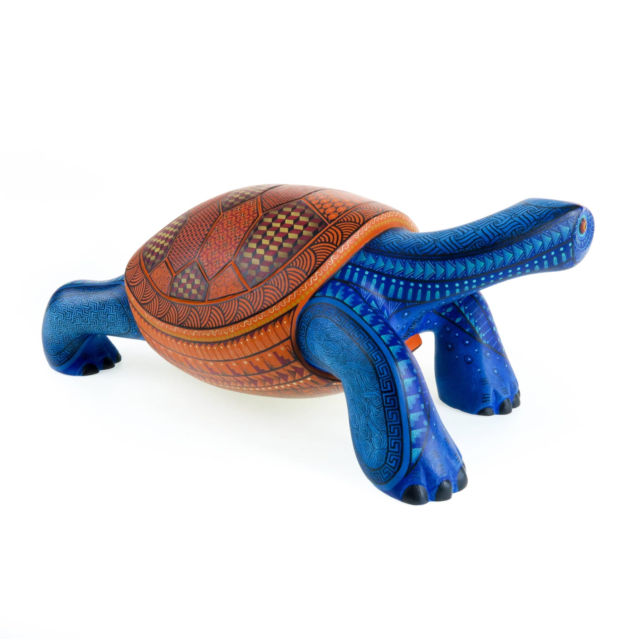 Fantastic Turtle - Oaxacan Alebrije Wood Carving – VivaMexico.com ...