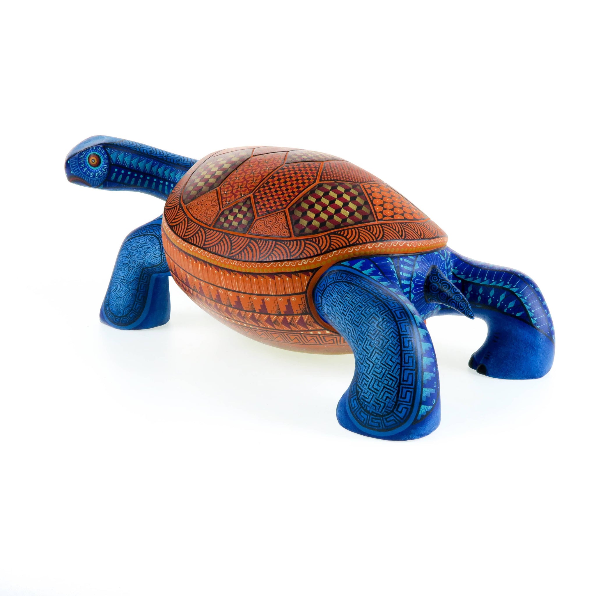 Fantastic Turtle - Oaxacan Alebrije Wood Carving – VivaMexico.com ...