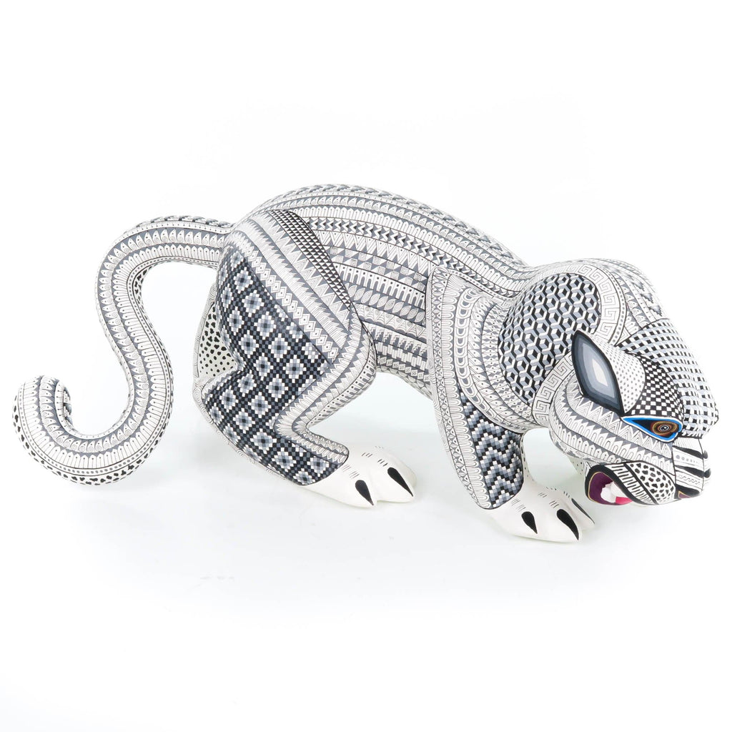 Fierce Jaguar - Oaxacan Alebrije Wood Carving – VivaMexico.com ...