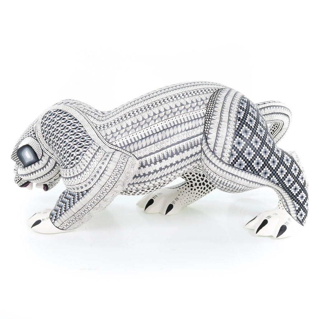 Fierce Jaguar - Oaxacan Alebrije Wood Carving – VivaMexico.com ...