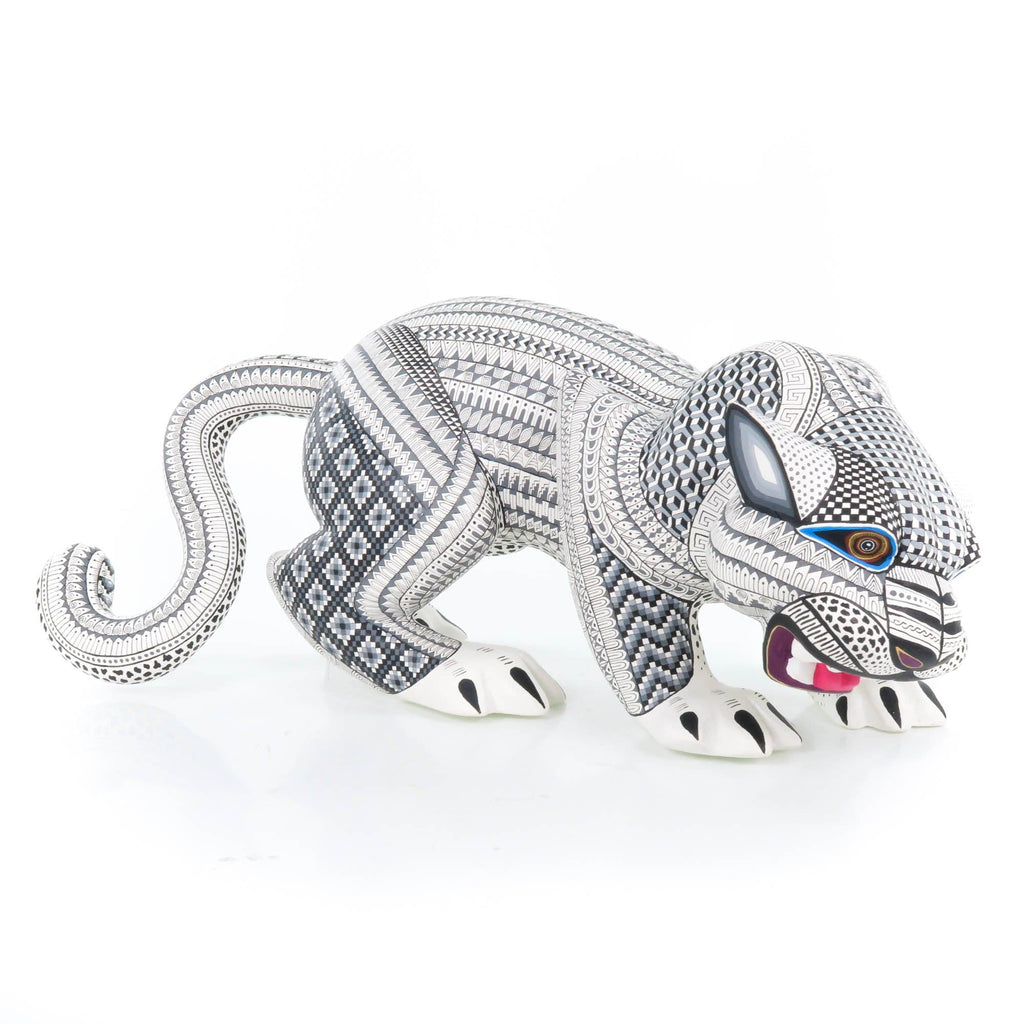 Fierce Jaguar - Oaxacan Alebrije Wood Carving – VivaMexico.com ...