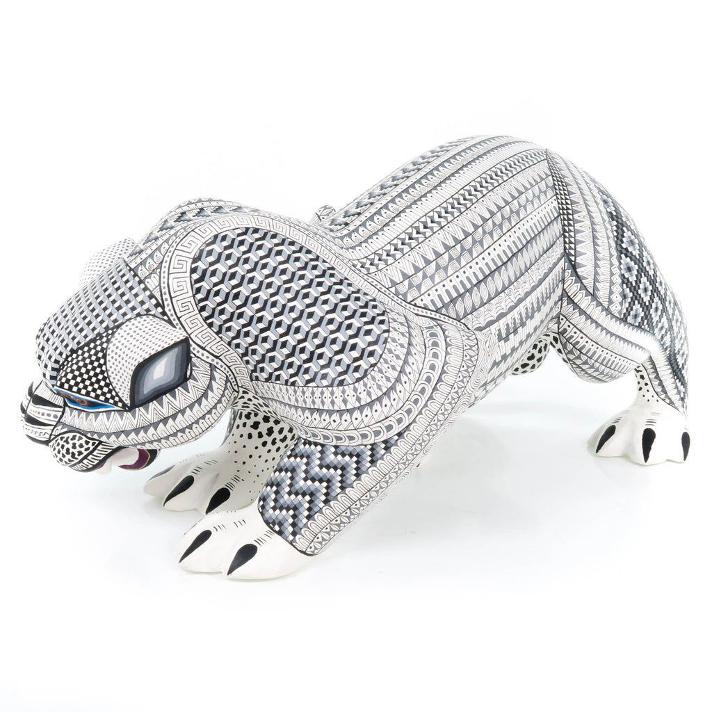 Fierce Jaguar - Oaxacan Alebrije Wood Carving – VivaMexico.com ...