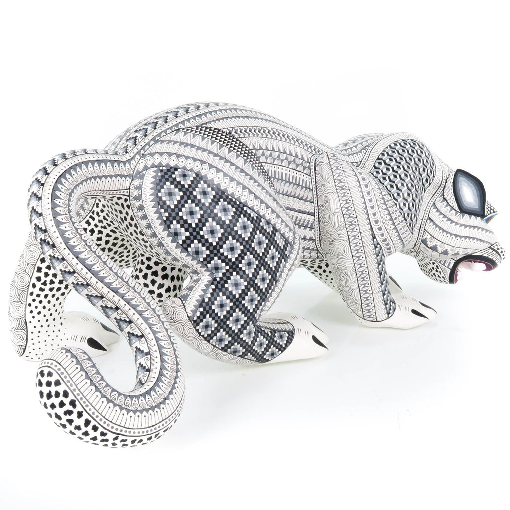 Fierce Jaguar - Oaxacan Alebrije Wood Carving – VivaMexico.com ...