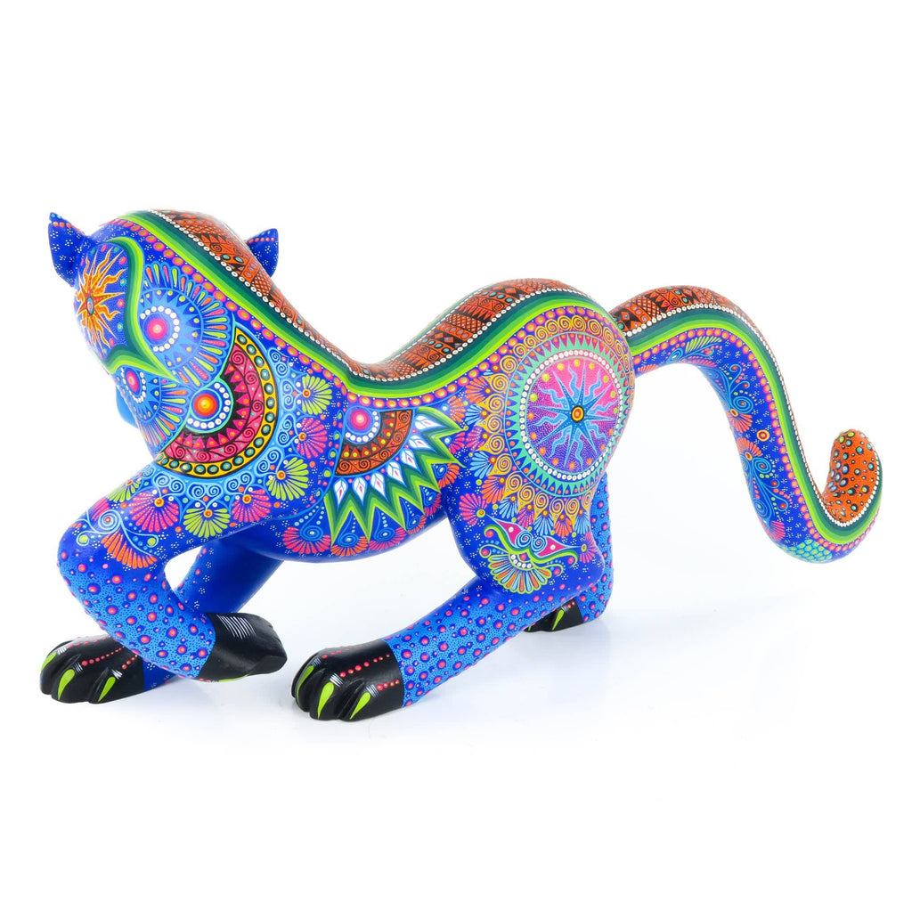 Fierce Jaguar - Oaxacan Alebrije Wood Carving – VivaMexico.com ...