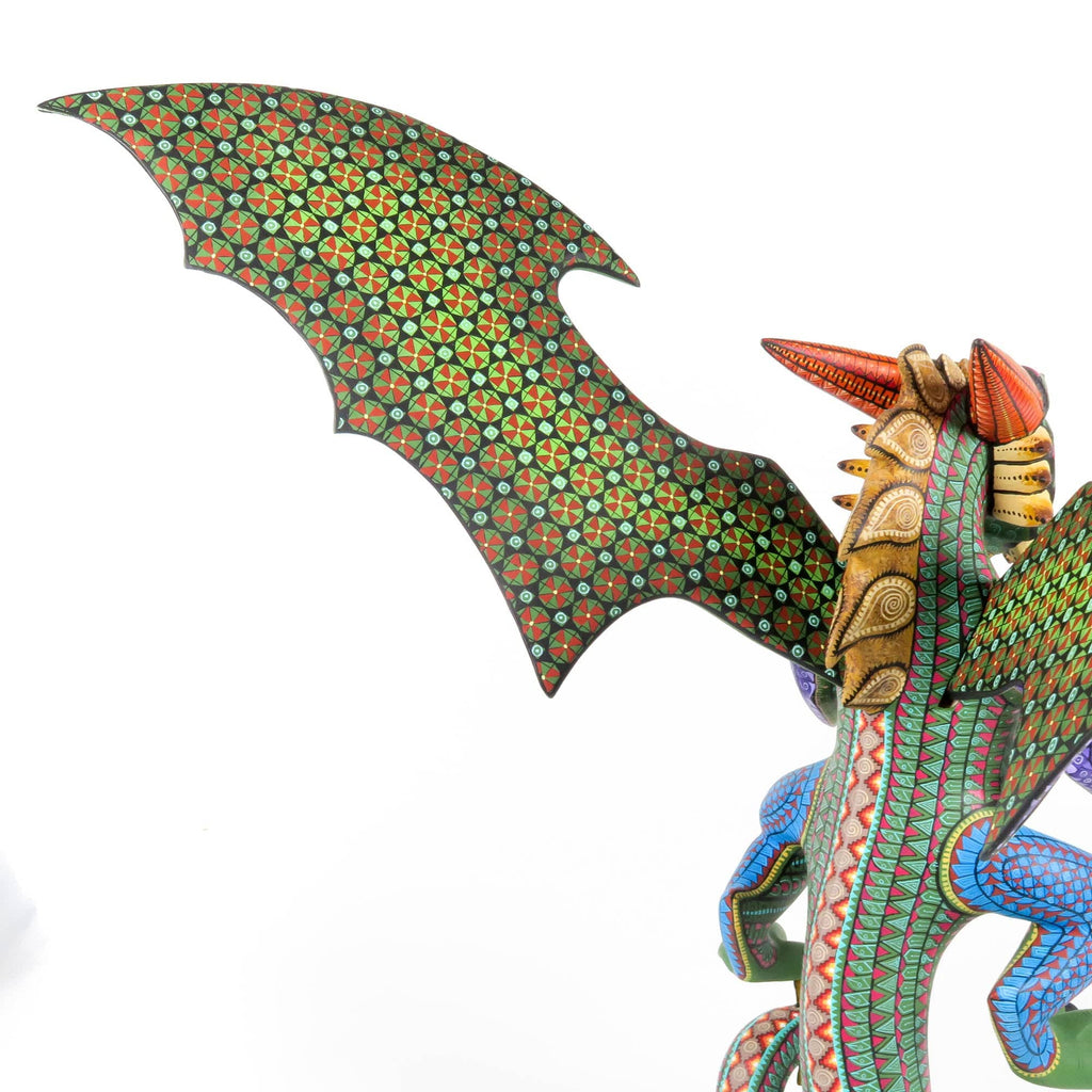 Fine Dragon - Oaxacan Alebrije Wood Carving – VivaMexico.com - Mexican Art