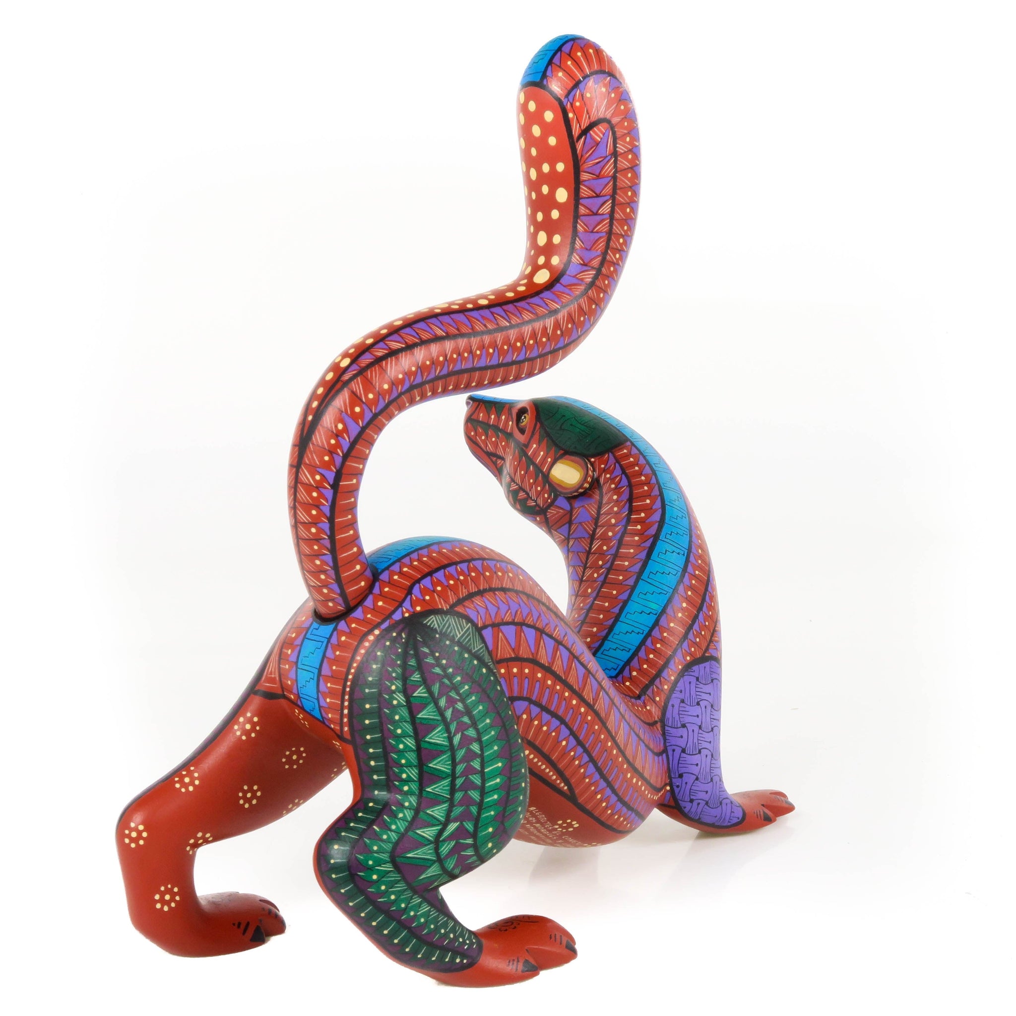 Fine Red Weasel - Oaxacan Alebrije Wood Carving – VivaMexico.com ...