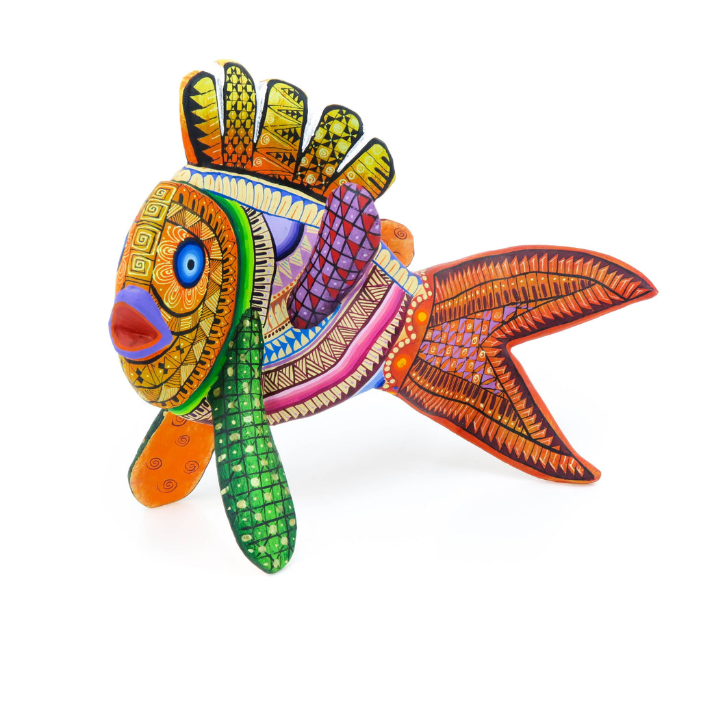 Gorgeous Fish - Oaxacan Alebrije Wood Carving – VivaMexico.com ...