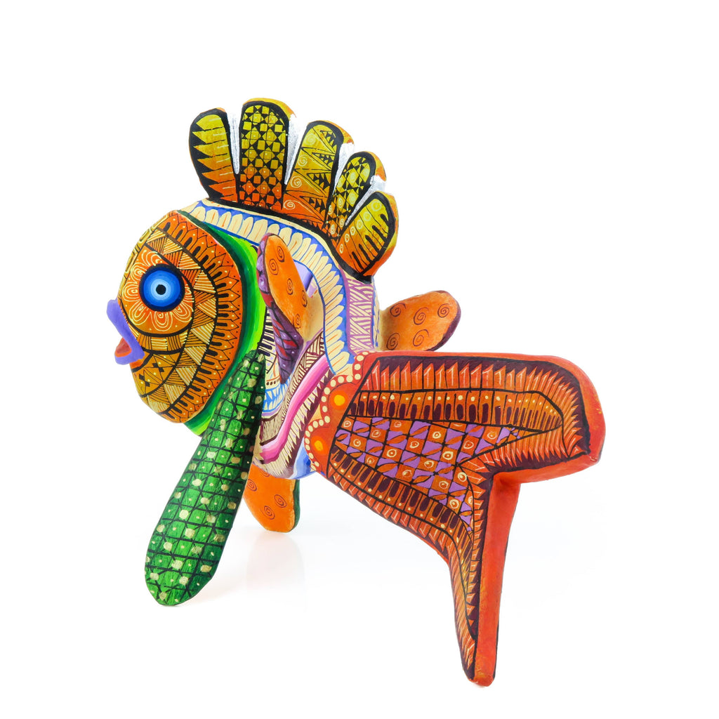 Gorgeous Fish - Oaxacan Alebrije Wood Carving – VivaMexico.com ...
