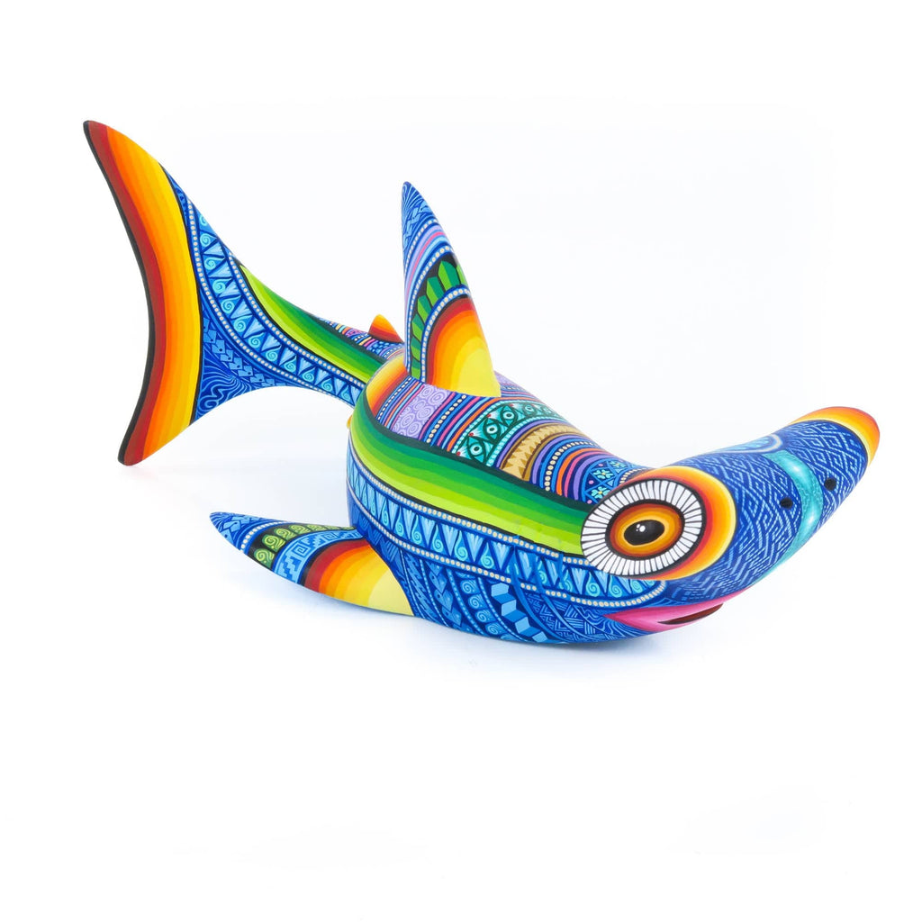 Hammerhead Shark - Oaxacan Alebrije Wood Carving – VivaMexico.com ...