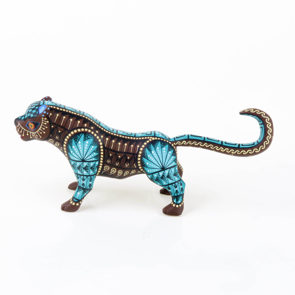 Jaguar - Oaxacan Alebrije Wood Carving – VivaMexico.com - Mexican Art