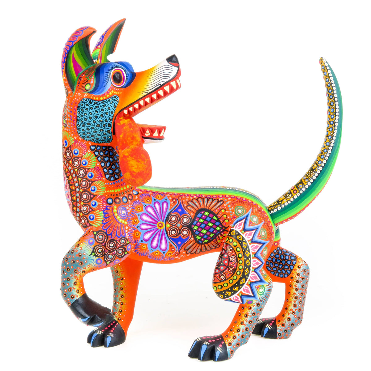 Large Dante Dog - Oaxacan Alebrije Wood Carving – VivaMexico.com ...