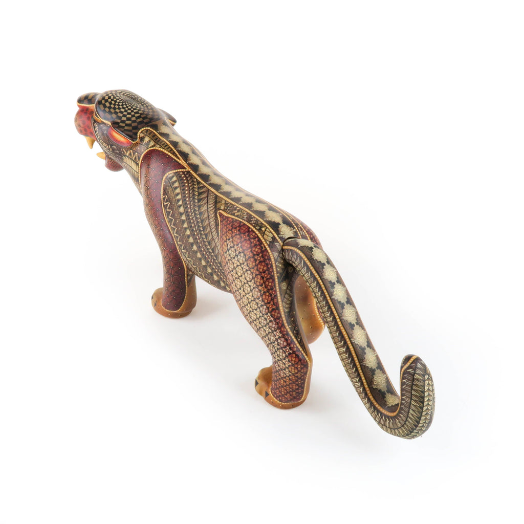 Large Exquisite Jaguar - Oaxacan Alebrije Wood Carving – VivaMexico.com ...